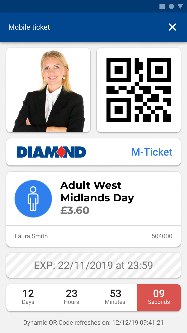 M-Ticket Guide | Diamond Bus